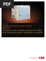 REF650 Advanced Distribution System Protection Brochure en-4CAE001685 ...