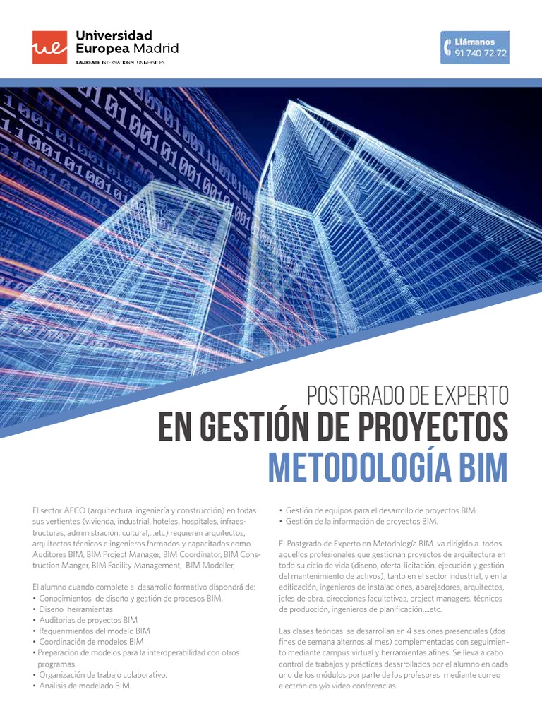 FLYER_PE_BIM_A4 | Arquitecto | Autodesk Revit