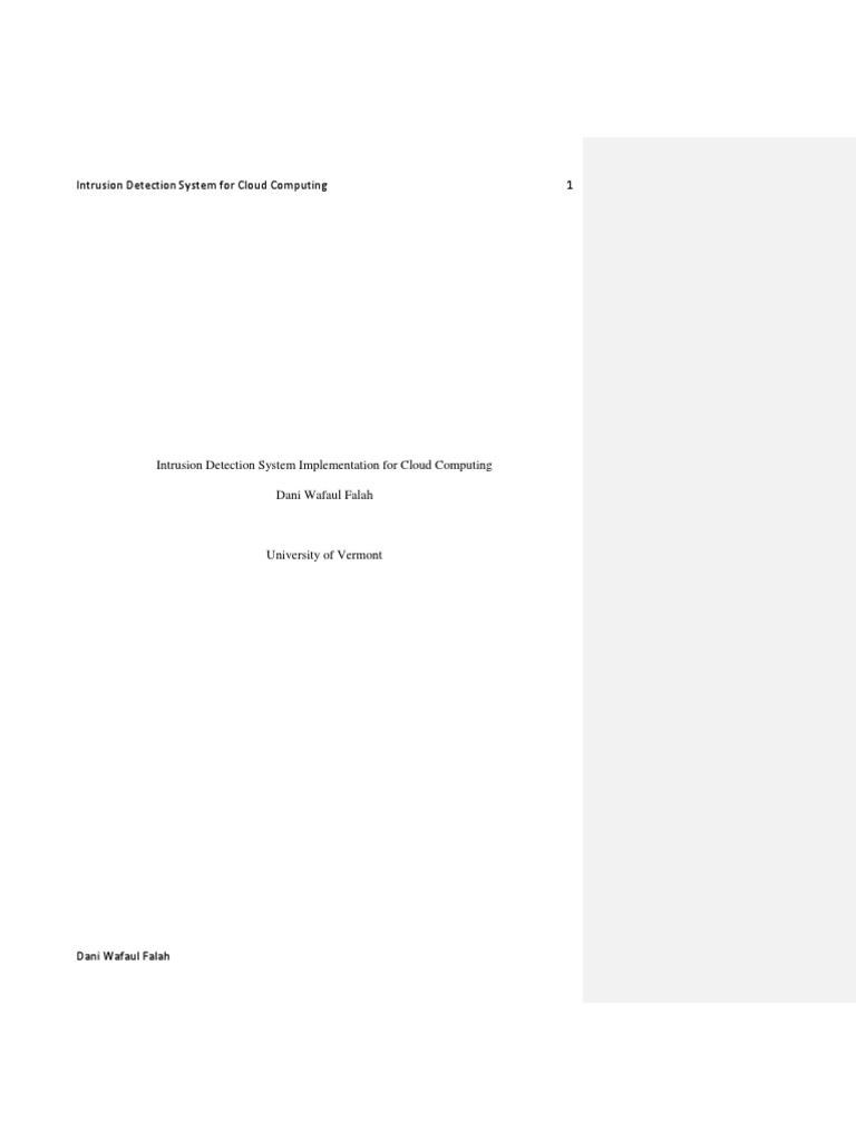 IDS Cloud Computing | PDF | Cloud Computing | Crime Prevention