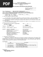 DOLE OSH Program Template | PDF | Personal Protective Equipment ...