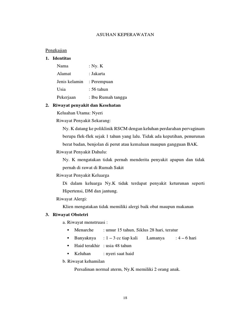 Askep CA Endometrium | PDF