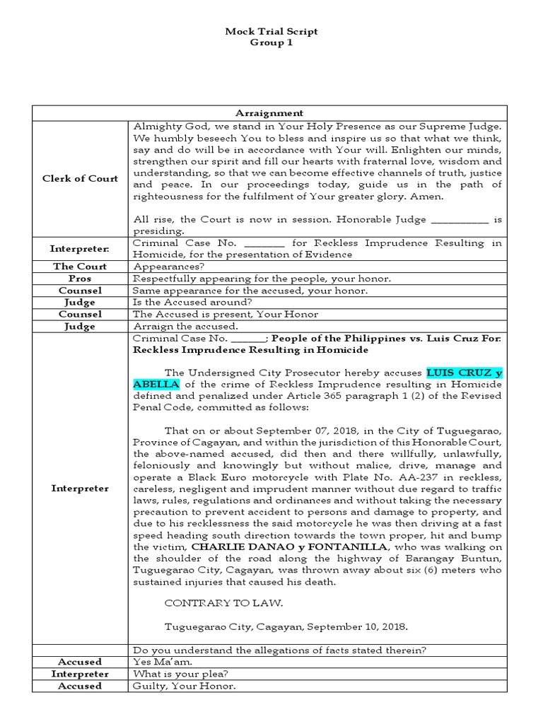 EDITED SCRIPT.docx | Judge | Witness