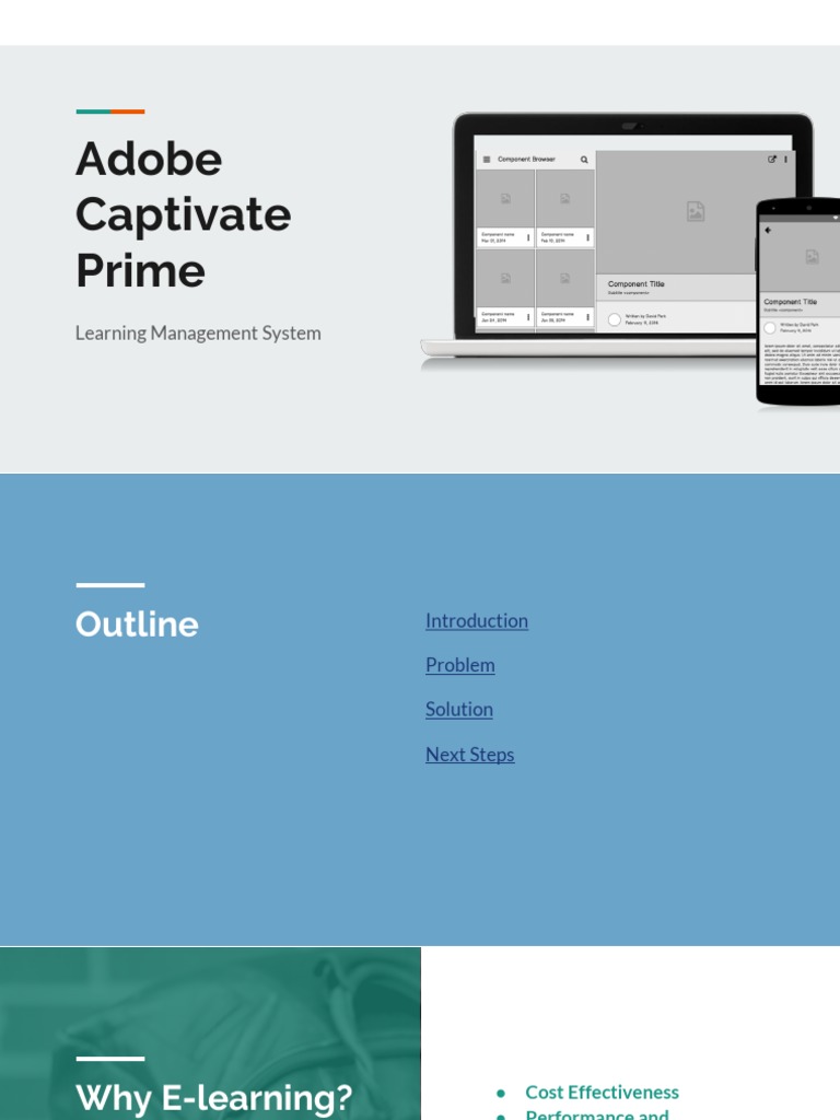 Adobe Captivate Prime | PDF | Educational Technology | Information Technology