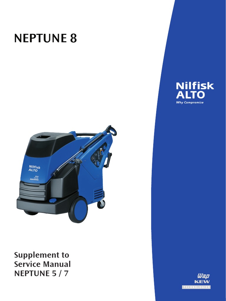 Neptune 8: Supplement To Service Manual Neptune 5 / 7 | PDF ...