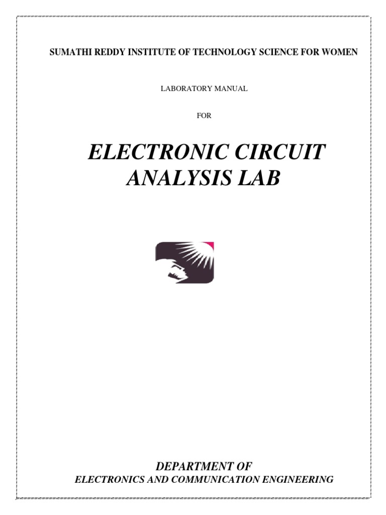 Eca Lab New 2 | PDF | Amplifier | Field Effect Transistor