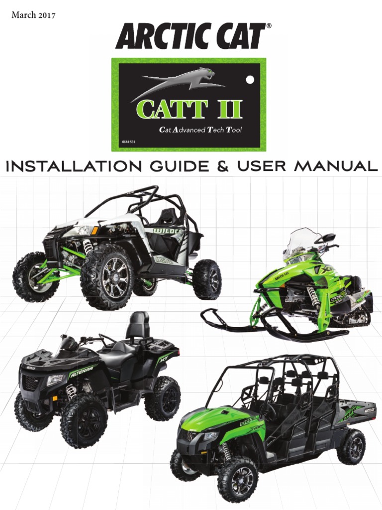 Arctic Cat CATT II Diagnostic Tool Guide | PDF | Vehicles | Vehicle ...