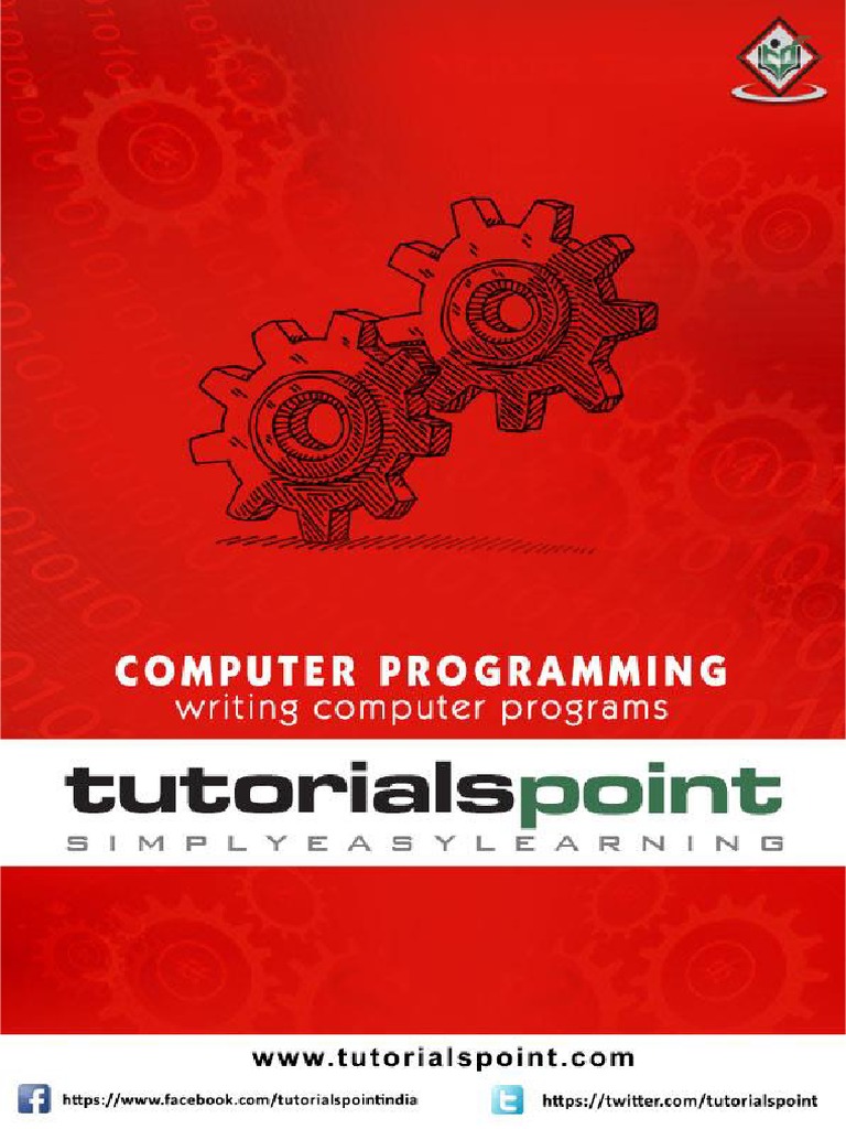 Computer Programming Tutorial | Pdf | Programming Language | Computer 