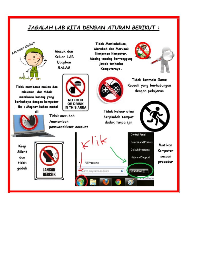 Contoh Tempelan Di Lab | PDF