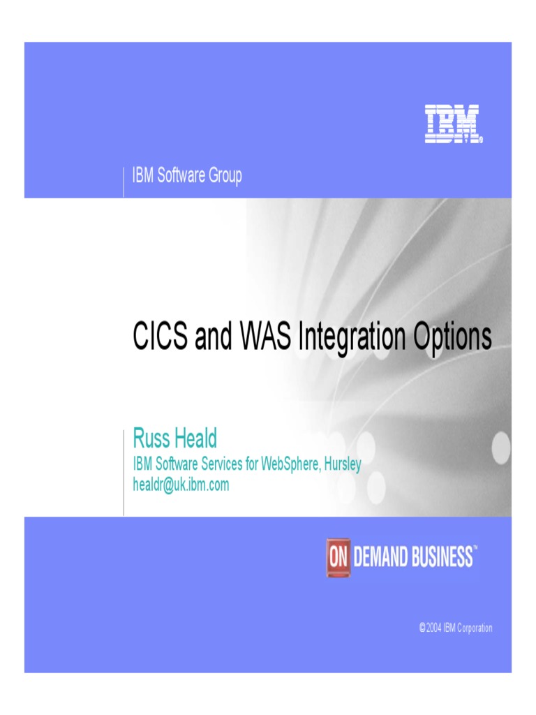 Architecting EBusinees Access To CICS | PDF | Enterprise Java Beans | Web Application