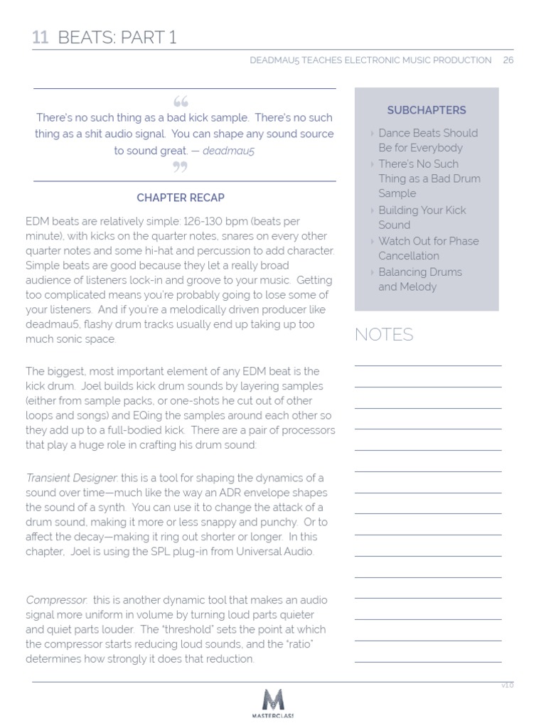 1481758756-DM Workbook v6 111 | PDF | Sound Recording | Sound Technology