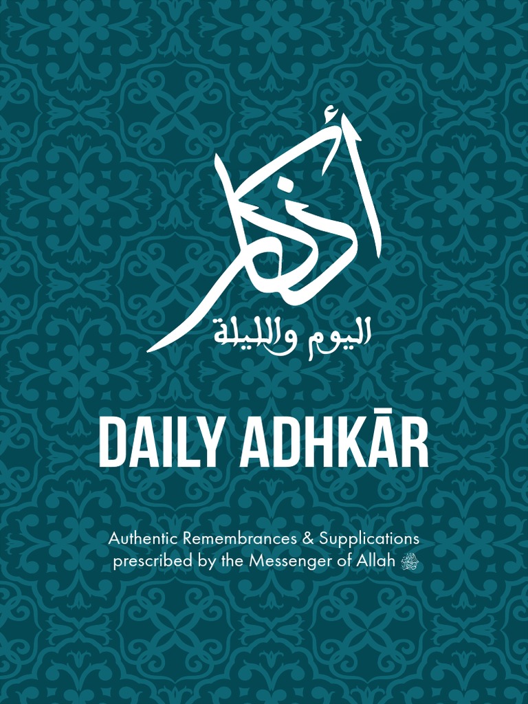 Daily Adhkār Guide for Believers | PDF | Quran | Islam