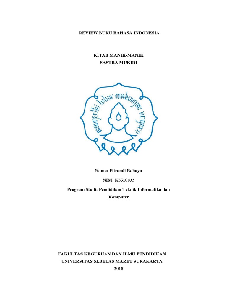 Kitab Manik-Mukidi: Hidup Mulia | PDF