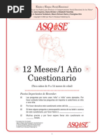 ASQ-SE2 18 Meses | PDF