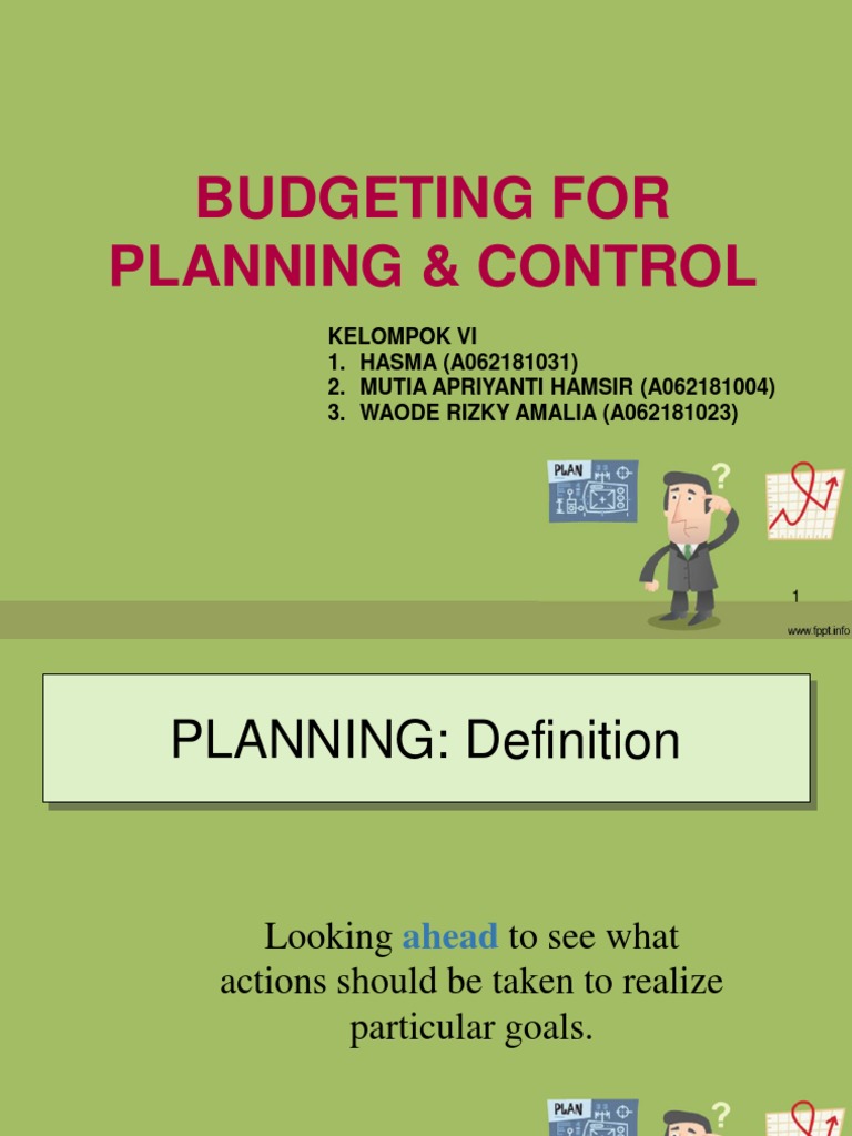 Budgeting For Planning & Control | PDF | Budget | Inventory