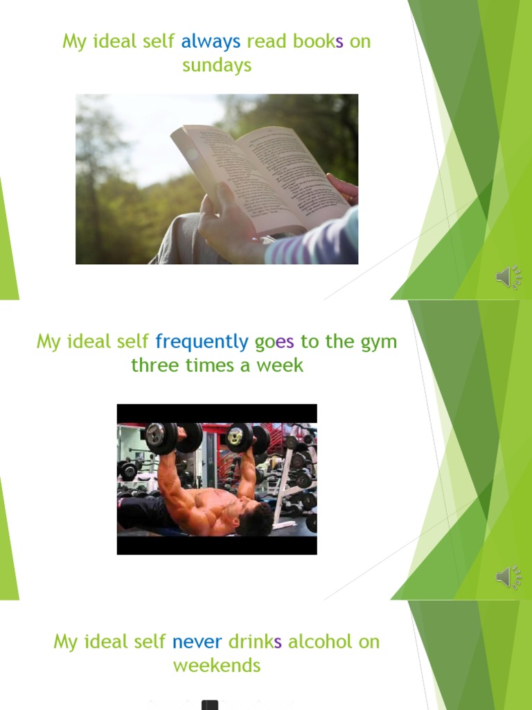 My Ideal Self: Healthy Habits Guide | PDF