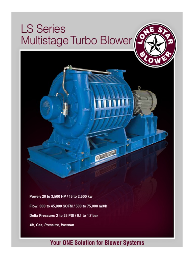LS Series Multistage Turbo Blower: Your ONE Solution For Blower Systems ...