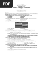 Grade 10 Science 1st Quarter Exam | PDF | Plate Tectonics | Earthquakes