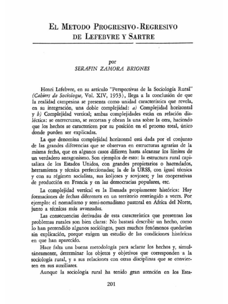 Método Progresivo-Regresivo | PDF