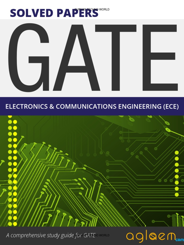 Gate Solved Question Papers For Electronics And Communication Engineering 4249