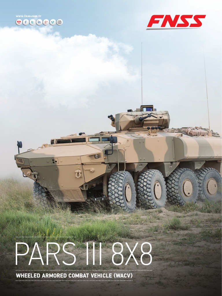 FNSS Pars III 8x8 | PDF | Anti Lock Braking System | Armoured Fighting ...