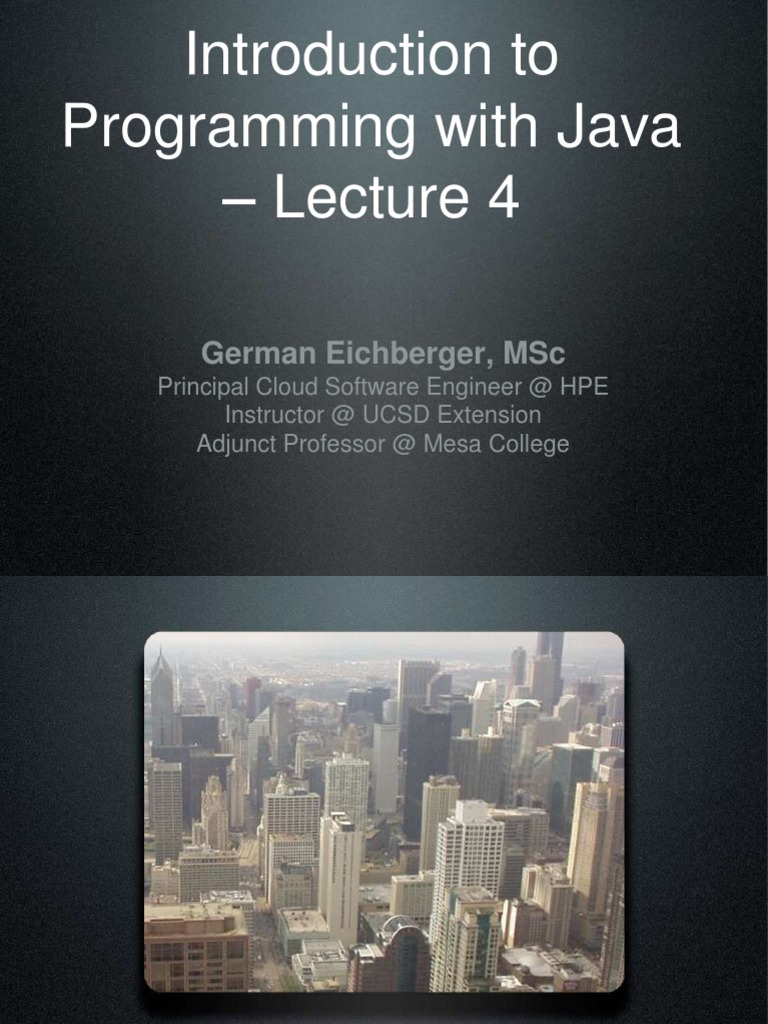 Introduction To Programming With Java | PDF | Parameter (Computer Programming) | Subroutine