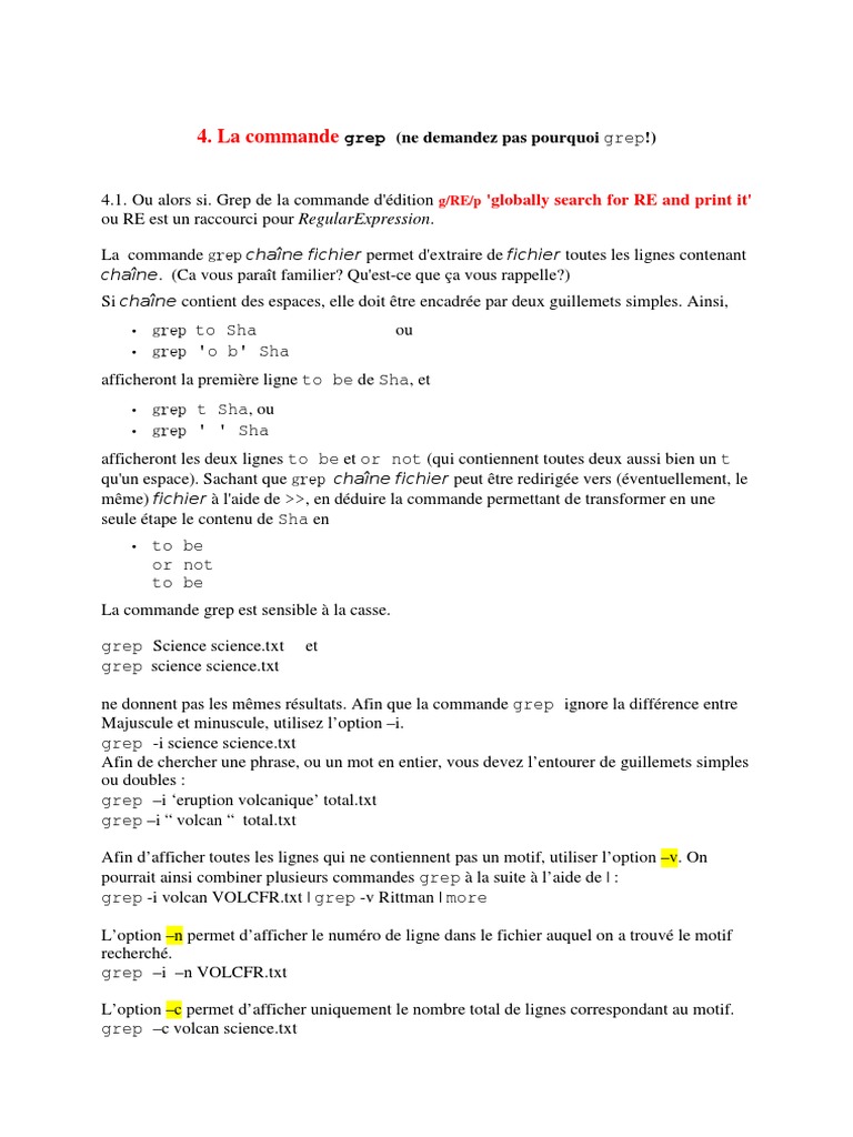 Grep PDF | PDF | Expression régulière | Fichier texte