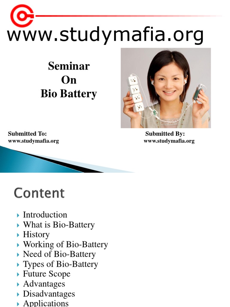 Bio-Battery: Future of Eco-Friendly Energy | PDF | Chemistry | Nature