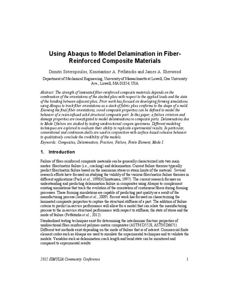 Composite Delamination | PDF | Fracture Mechanics | Composite Material