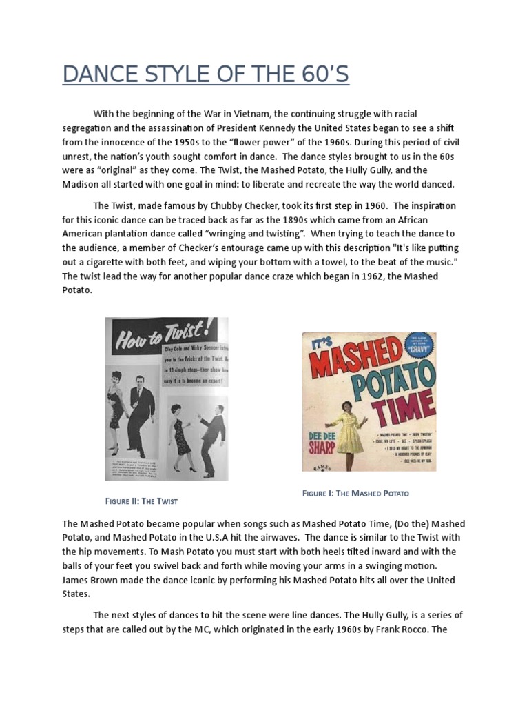 Iconic Dance Moves of the 1960s and 1970s | PDF | Dances | Ballet