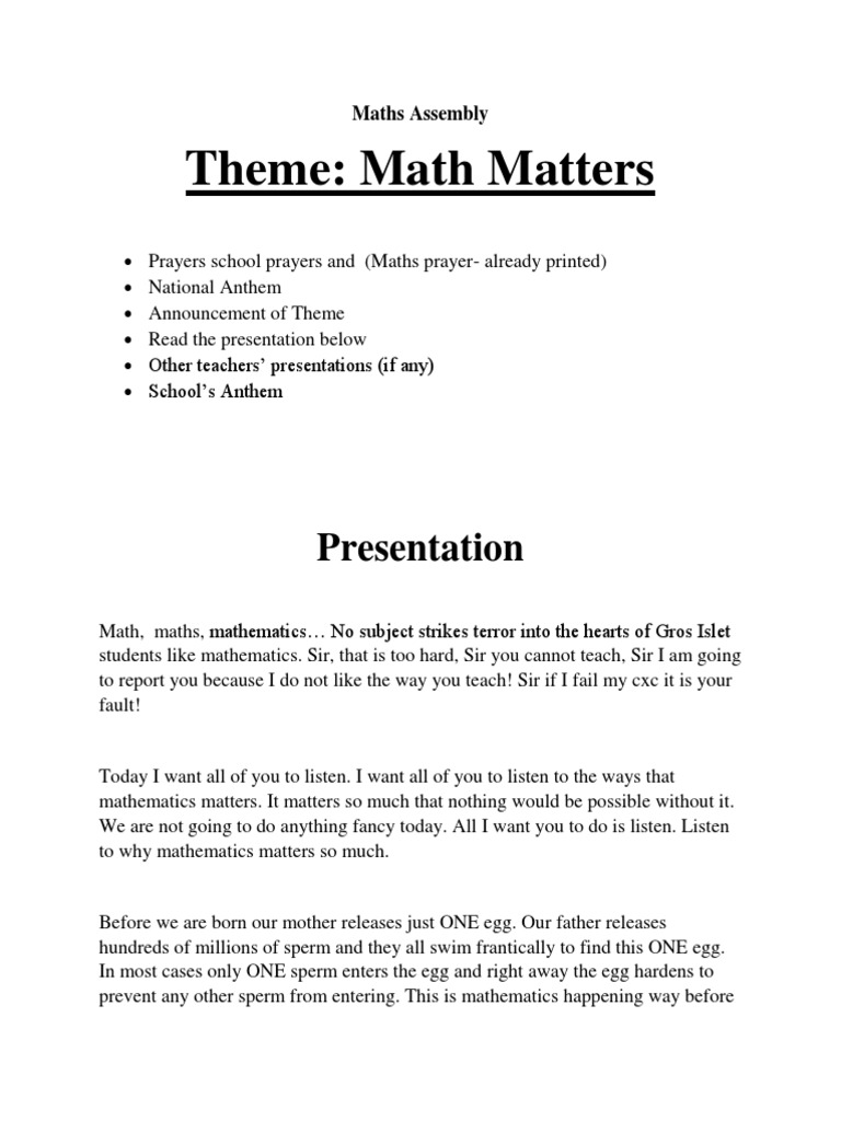 Maths Matters | PDF | Algebra | Teaching Mathematics