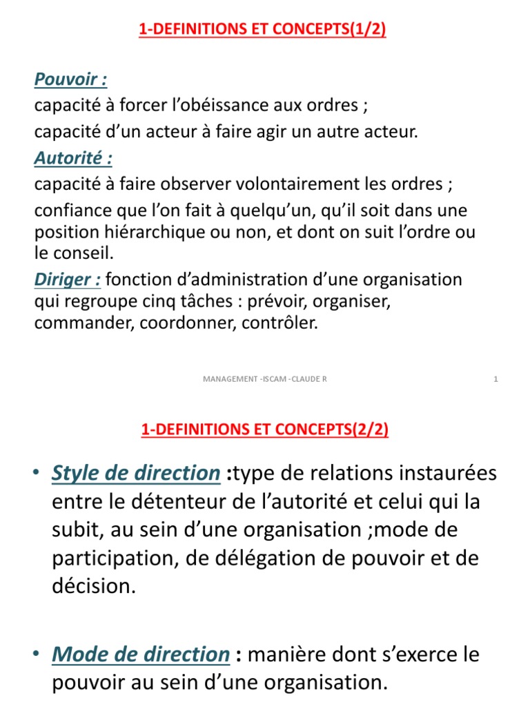 Mode de Direction | PDF | Actionnaire | Direction