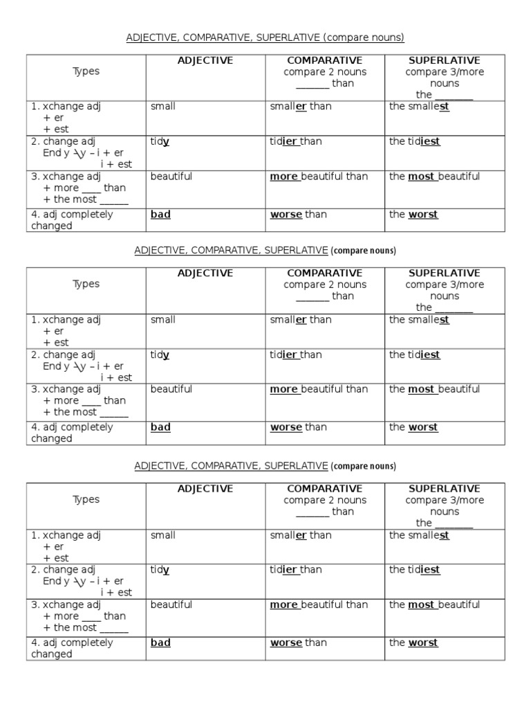Superlative | PDF | Adjective | Semantic Units