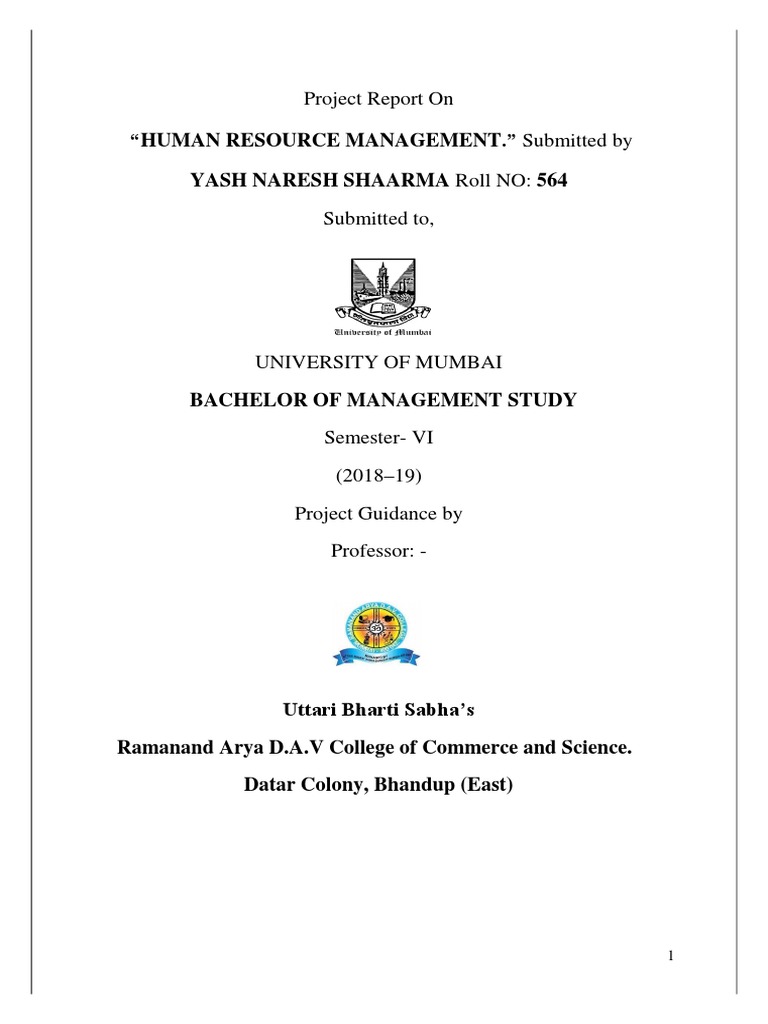 HRM Blackbook (Yash) | PDF | Performance Appraisal | Human Resource Management