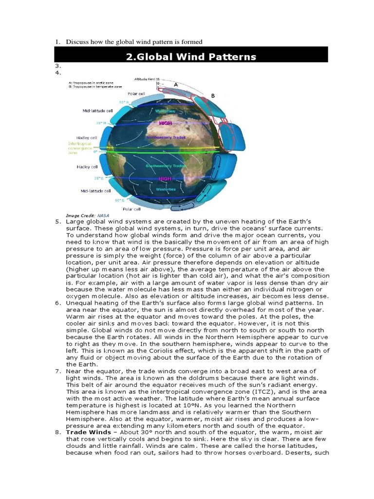 Understanding Global Wind Patterns and Their Impact on Ocean Currents ...