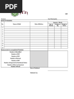 PWD Masterlist Template | PDF