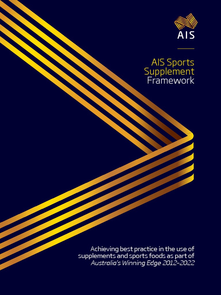 AIS Sports Supplement Framework Guide | PDF | Dietary Supplements ...
