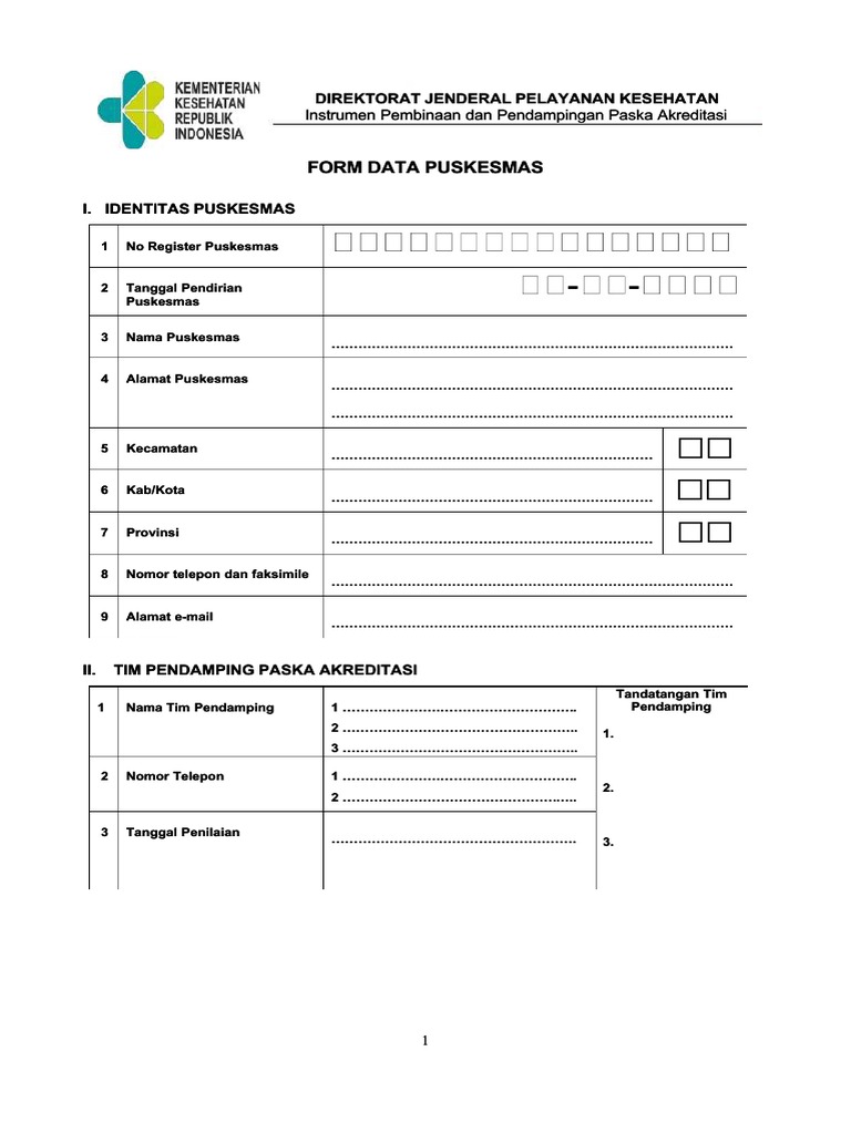 Form Monev Akreditasi PDF | PDF