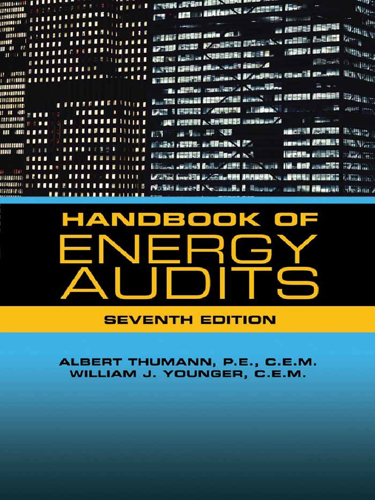 Handbook of Energy Audits PDF | PDF | Efficient Energy Use | Kilowatt Hour