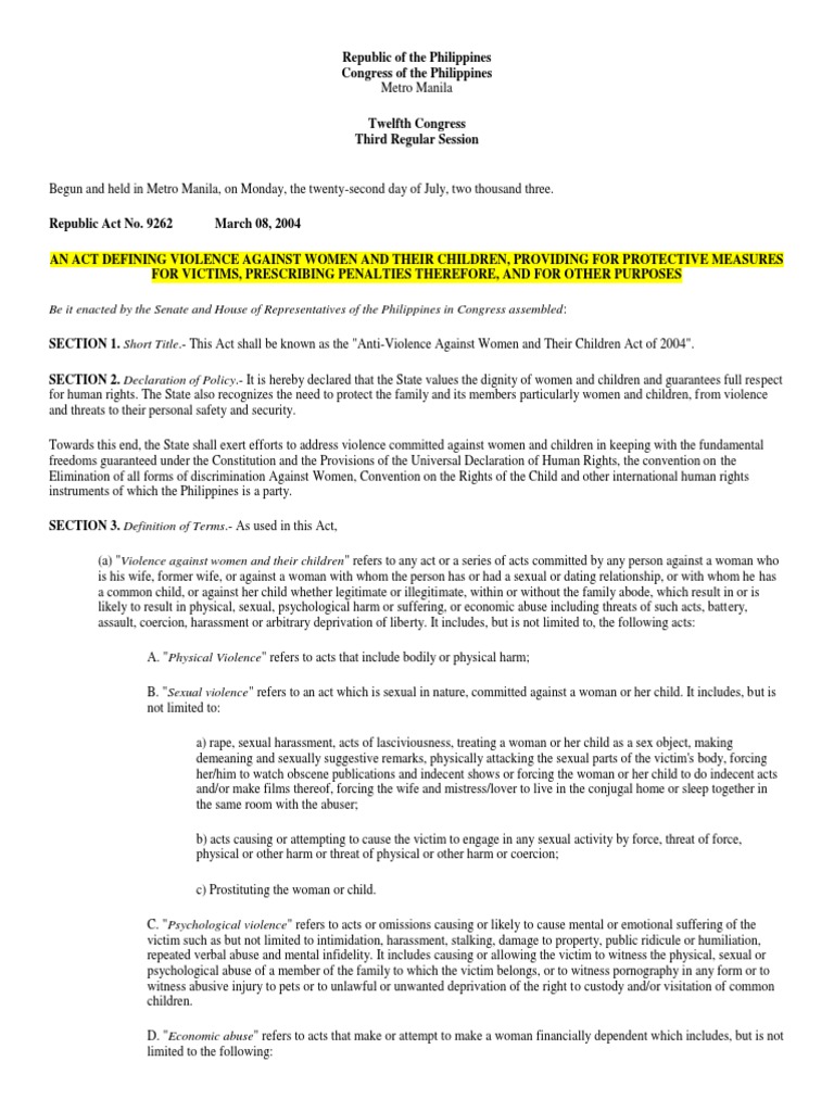 Be It Enacted by The Senate and House of Representatives of The ...