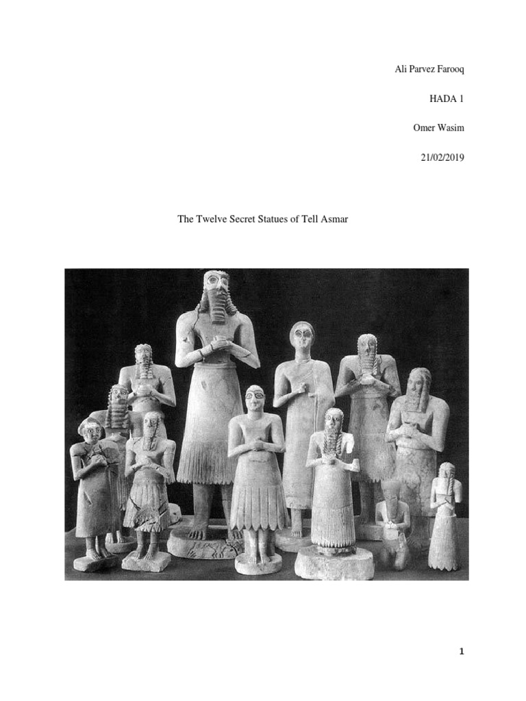 The Twelve Secret Statues of Tell Asmar: Ali Parvez Farooq | PDF ...