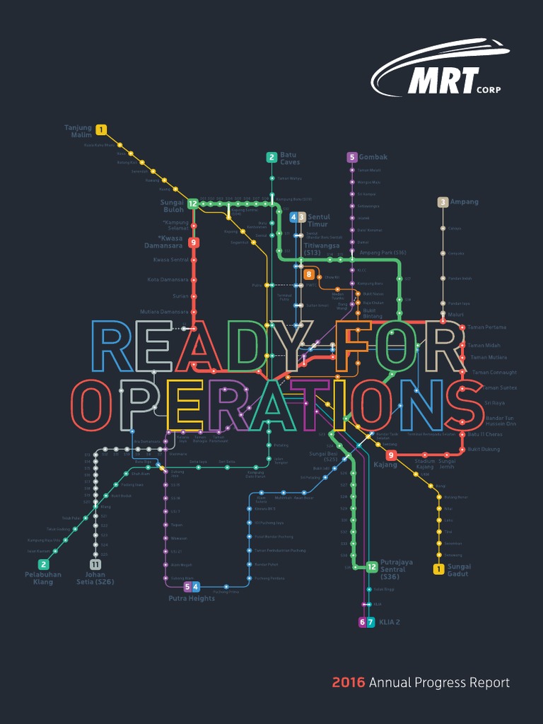 MRT ProgressReport2016 ENG PDF | Download Free PDF | Transport | Business