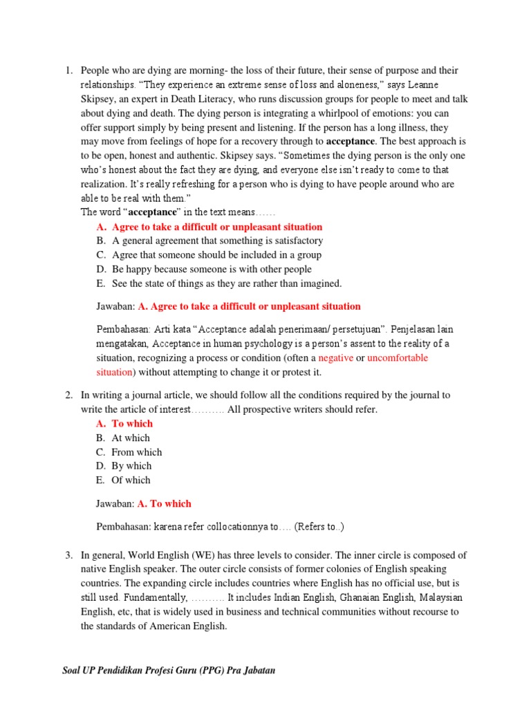 Hasil Rekapan Soal UP PPG | PDF | Autism Spectrum | Green Building