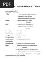 Project Proposal Tree Planting 1 | PDF | Trees | Environmentalism
