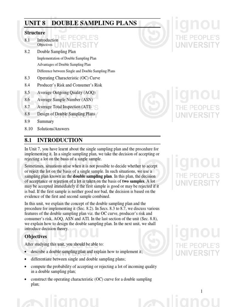Sampling Plans | PDF | Poisson Distribution | Teaching Mathematics