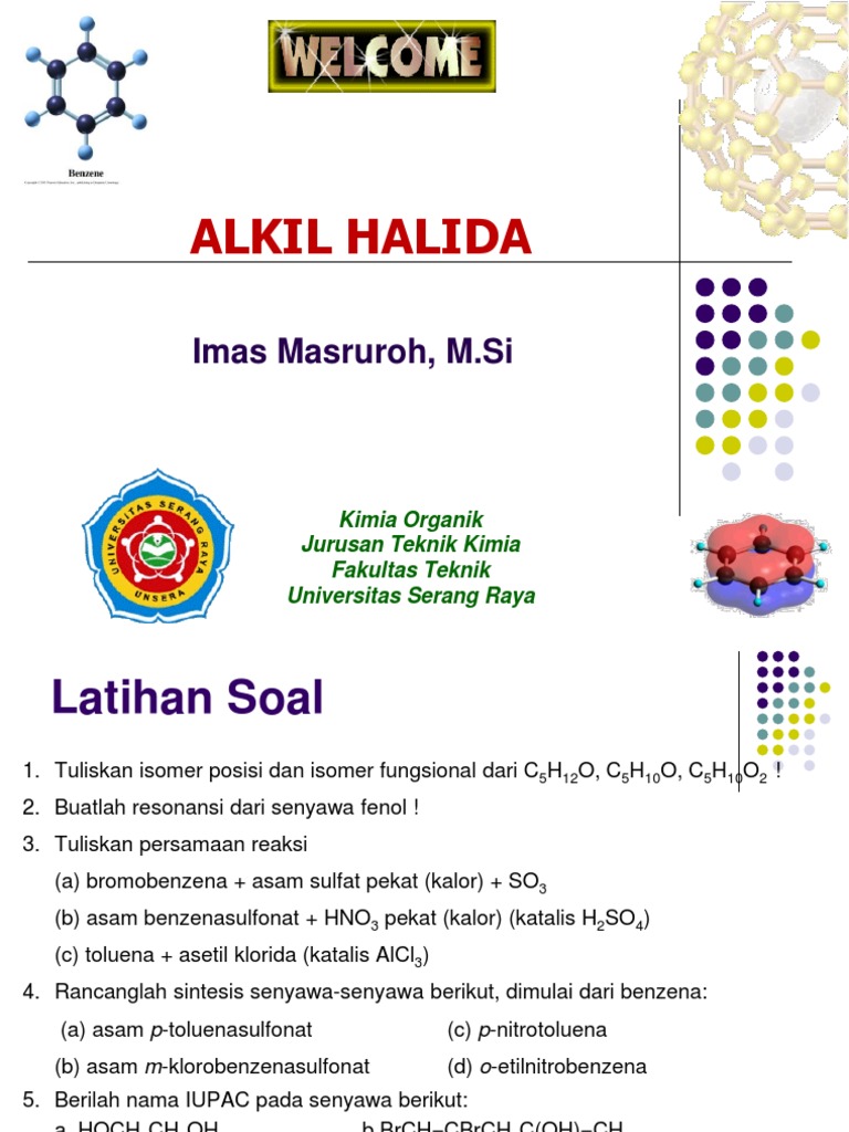 Alkil Halida | PDF | Chemical Bond | Alkane