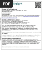 EOM and OM Paragraphs in Audit Reports | PDF | Going Concern | Auditor ...