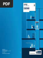 Tke Elevator Product Guide | PDF | Elevator | Door