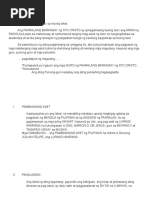 Tagalog Recognition Emcee Script - 013151 | PDF