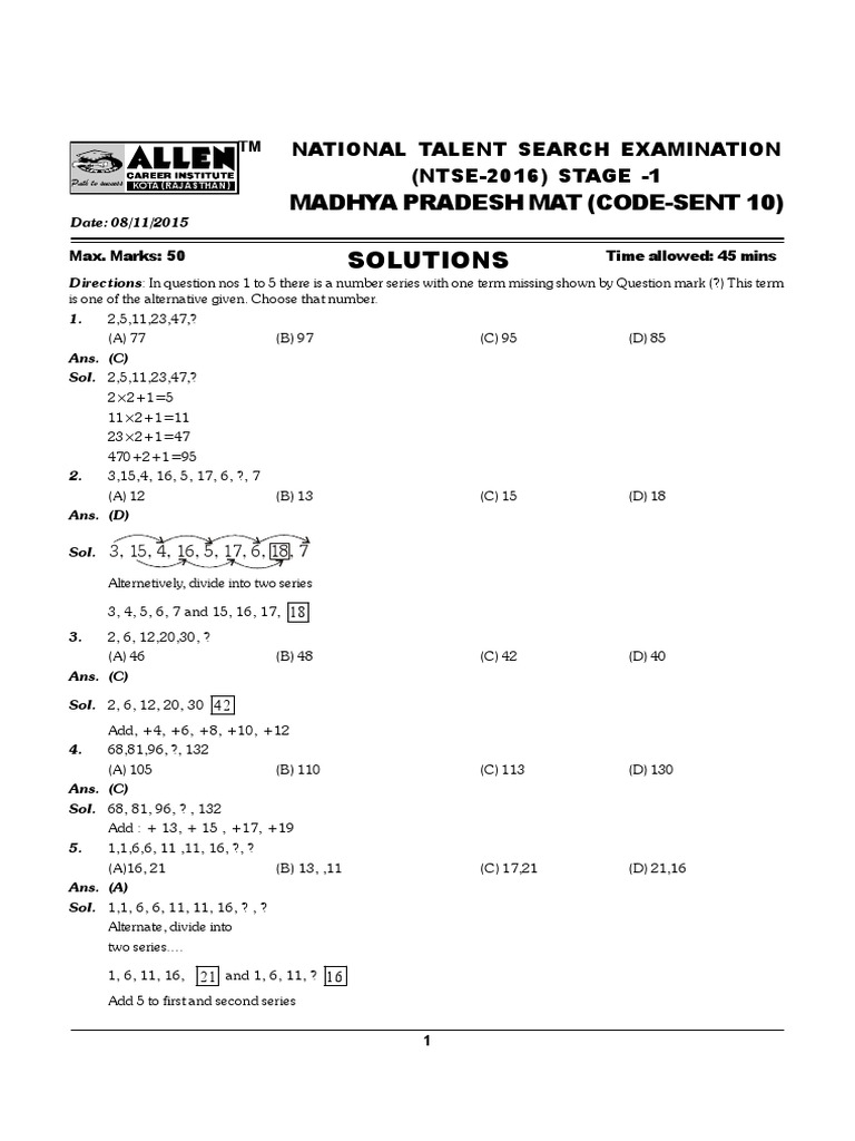 MP Mat Solution | PDF | Shape | Geometry