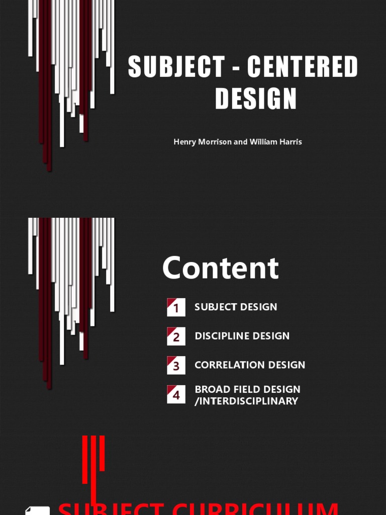 Subject - Centered Design | Download Free PDF | Discipline (Academia ...